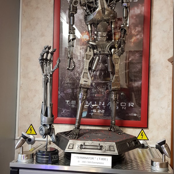 Genisys Terminator T800 Endoskeletton 1:1 Lifesize STL File Printable ...