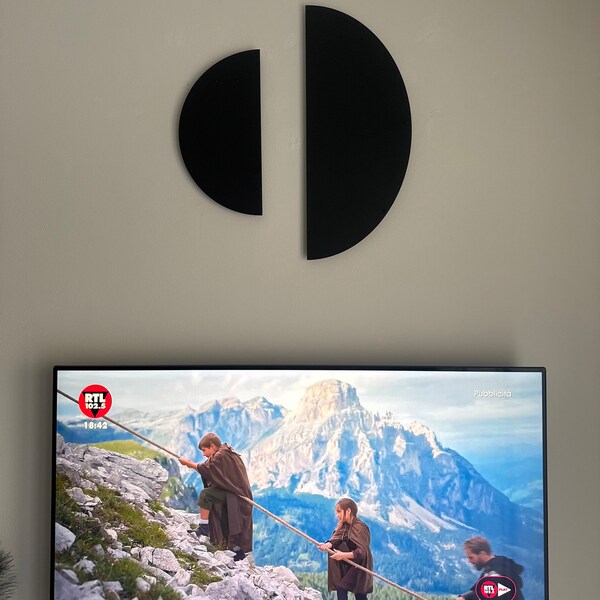 Matte Black Abstract Bubbles Metal Wall Art, Metal Bubles Sign for Wall ...