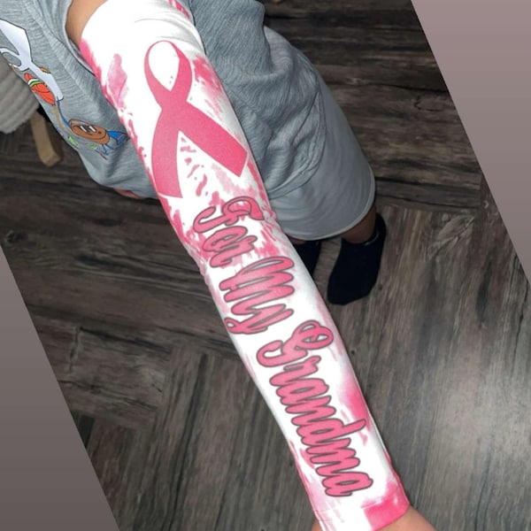 Custom Paint Drip Waffle ARM Sleeves for Kids and Adults, Personalized ...