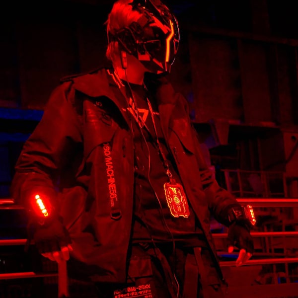 AUGMENT // V2 Cyberpunk LED Gauntlets (wrist Cuff Variant) - Multiple ...