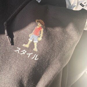 Anime Character Hoodie, Pixel Art Style Hoodie, Unisex Hoodie, Mens ...