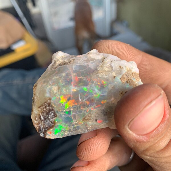 10 Crt Dry Opal Rough Opal Raw Gemstone Healing Opal Untreated Rough Welo Opal Ethiopian Opal ...