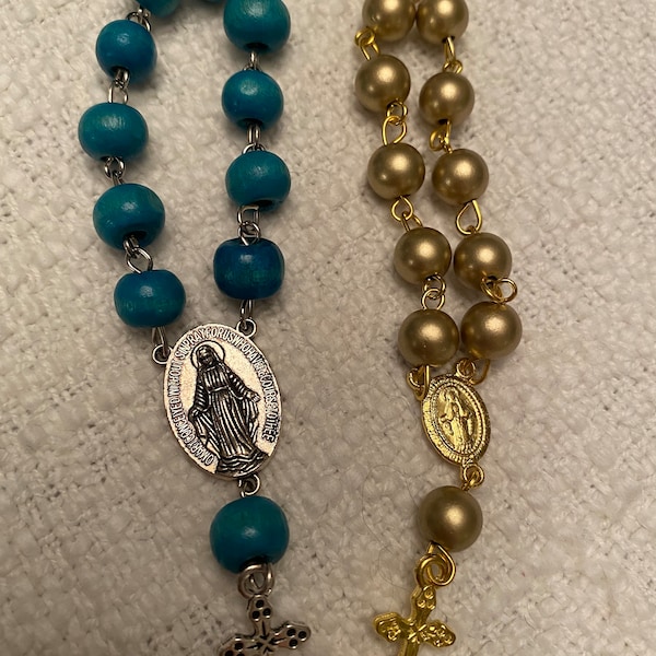 Rosary/ 12 Pcs Mini Rosary / Rosary/ Mini Rosary / Decade Rosary ...