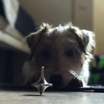 Cast Iron Spinning Top / Fidget / Inception Totem - Etsy