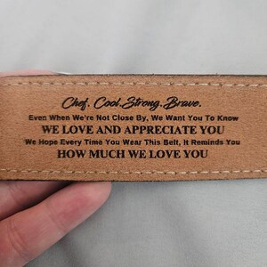 Father's Day Leather Belt, Customized Belt for Him, Personalized Belt ...