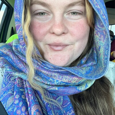 Royal Blue Paisley Pashmina Scarves Festival Scarf Wedding Pashmina ...