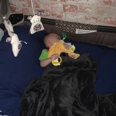 Heart Warrior CHD Awareness Tag Blanket Comfort Toy by Baby Jack - Etsy