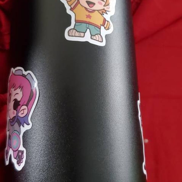 Scott Pilgrim Friends Sticker Sheet - Etsy