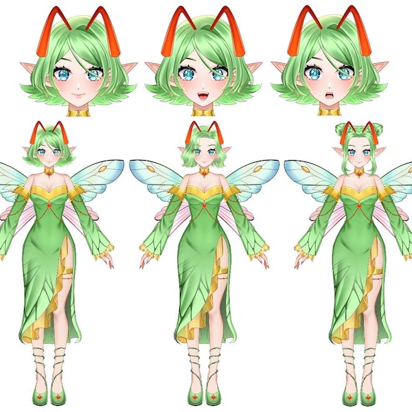 Custom Character Reference Sheet for Your Avatar | Custom Reference ...