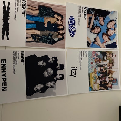 K-POP MINIMALIST POSTERS - Etsy