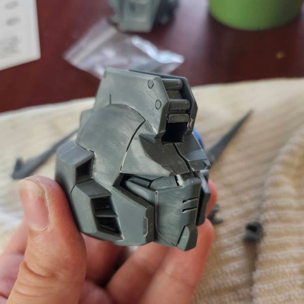 1/35 ZZ Gundam Head 3d-printed Resin Model - Etsy