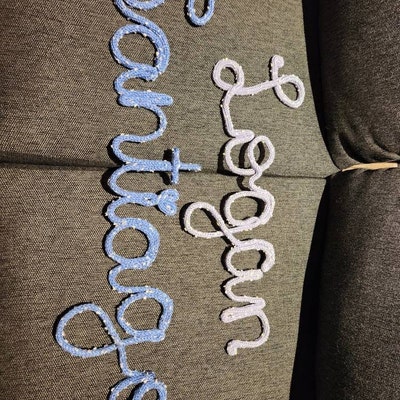 BUNDLE: Alphabet Letter Template Numbers Template Knitted Wire Art ...