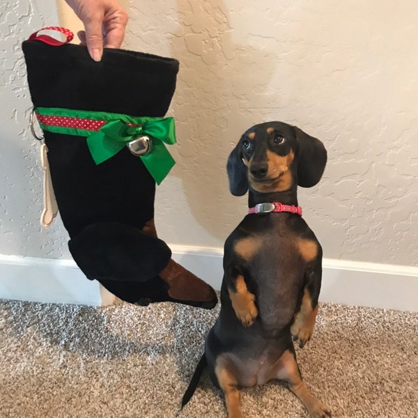 Dachshund Christmas Stocking - A Whimsical Addition to Your Holiday ...