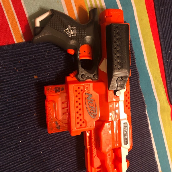 Nerf Stryfe 170 FPS Battlecamo Modded Nerf W/ Neo-dymium Motors ...