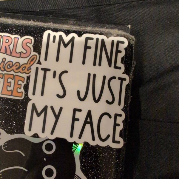 This is Probably Not Water Sticker, Sarcasm Sticker, Funny Quote ...