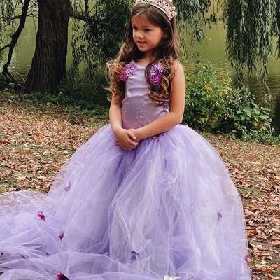 Photoshoot Flowergirl Princess Dress - Etsy