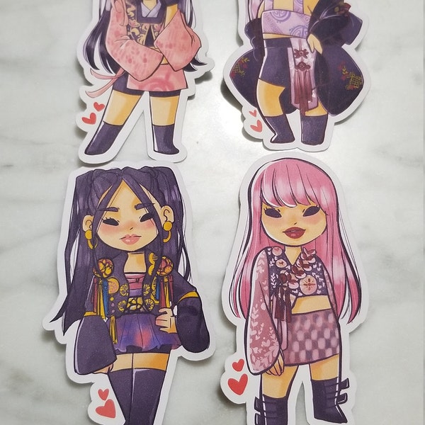 Cute Die Cut Sticker, Kawaii Japanese Lucky Charm Stickers, Waterbottle ...
