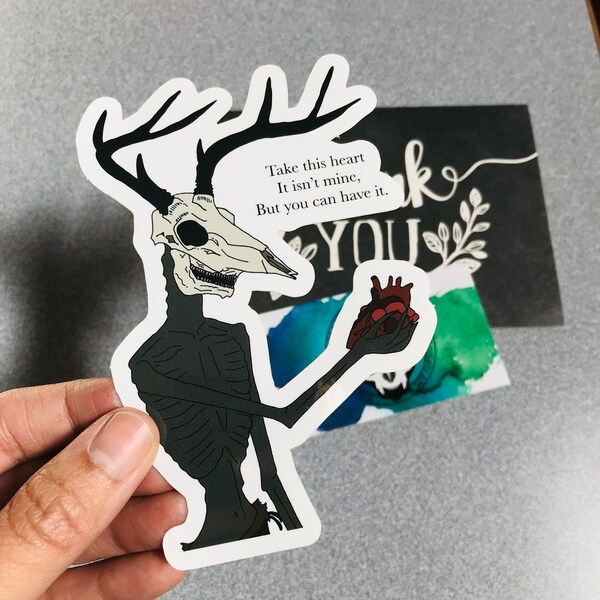 Wendigo’s Valentine (vinyl Sticker) - Etsy