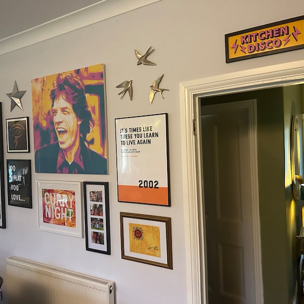 Kitchen Disco Framed Print, Kitchen Disco Print, Kitchen Disco Wall ...