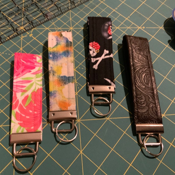 Key Fob Hardware 100 Sets SILVER 1.25 INCH (32 Mm) Key Fob Clamps With ...