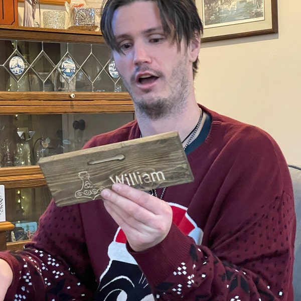 Your Name in Viking Runes! Custom Norse Name Sign. Personalized Nordic ...