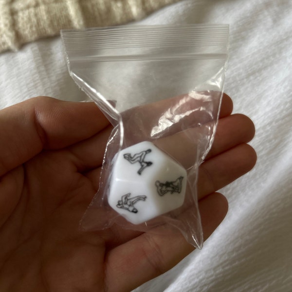 12 Sided Sex Position Dice, Sex Position Dice, Gifts for Couples - Etsy