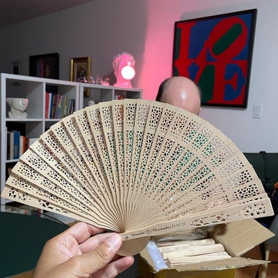 Hand Fan Wedding, Hand Fans Personalized,hand Fan Folding,hand Fans ...