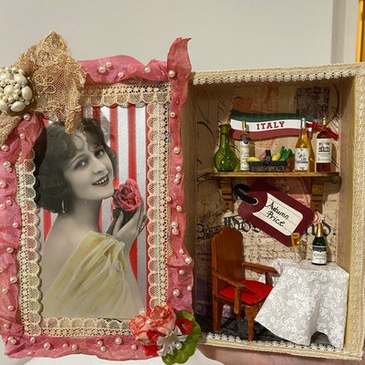 Autumn Diorama Fall Shadow Box Leaves Thanksgiving - Etsy