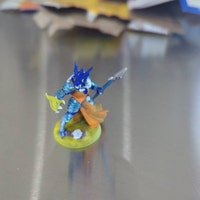 Elf Mage Miniature Wizard Mini Sorcerer Dungeons and Dragons Mini RPG ...