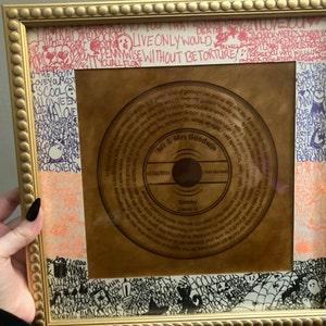 3rd Anniversary Gift First Favorit Dance Song Personalized Leather ...