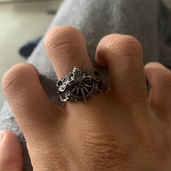 Ring of Legend Lucii, Handmade Final Fantasy Ring, Regis Lucis Caelum ...