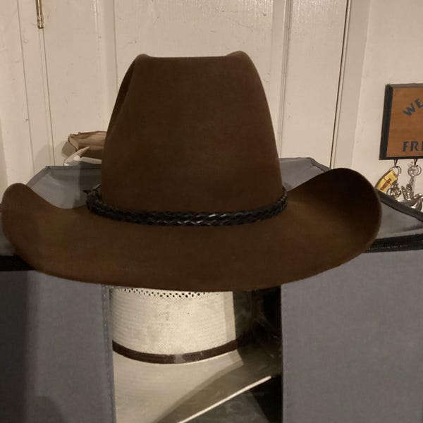 Leather Cowboy Hat Band, Handmade Western Hat Bands - Etsy