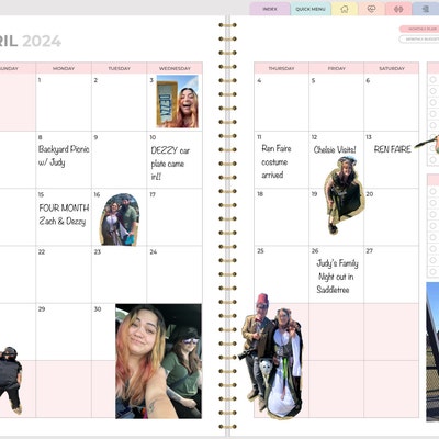 Goodnotes Template, Monthly Habit Tracker, Daily Habit Planner, iPad ...
