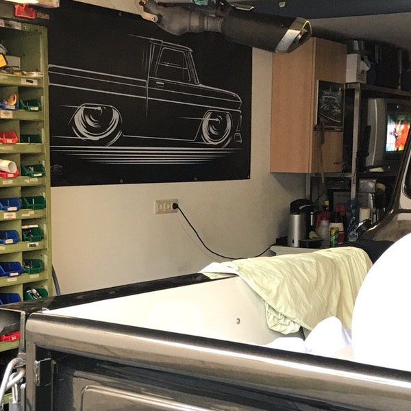 First Gen C10 Chevy Truck BIG BANNER Chevrolet GMC 1960 1961 1962 1963 ...