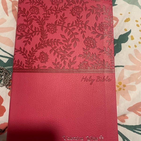 PERSONALIZED *** KJV New Testament Baby Bible Keepsake Engraved Baby ...