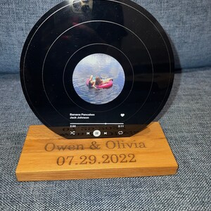 Song Personalized Record Birthday Gift for Her Anniversary - Etsy