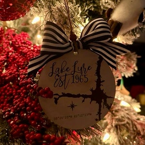 Lake Norman Vector Graphic, Cut File, Map, Print Ready, Digital File ...