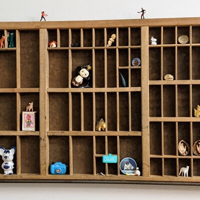 Hamilton Letterpress California Job Type Case Printers Drawer VERY ...