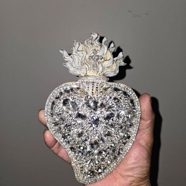 Angelic Sad Cherub Statue Shabby Chic Glamour French Angel Crowned ...