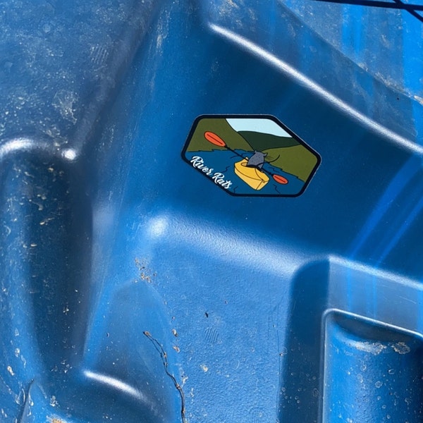 River Rats Sticker. Kayak Sticker. Adventure Sticker. - Etsy