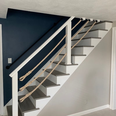 Staircase Decorative Rope Hand Rail - Etsy