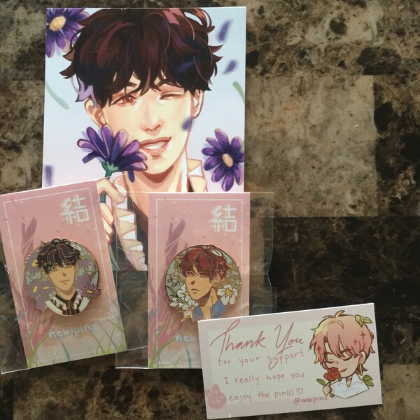 BTS Answer: E Enamel Pins - Etsy
