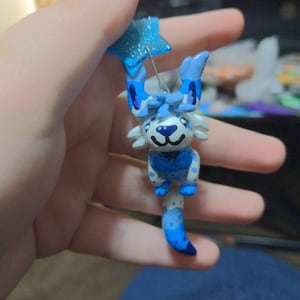 Custom Chibi Dangler Charm Animal Dangler Moving Tail - Etsy