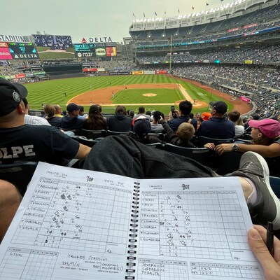 Square Baseball Scorebook - Etsy