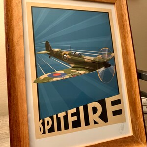 Spitfire - Signed Art Print - Etsy