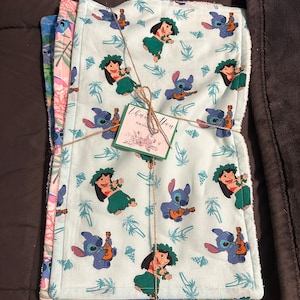 Set of 3 Disney's Minnie Mouse Burp Cloths Baby Shower Gift Baby Girl ...