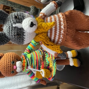 Amigurumi Cat Pattern A Kitten and Her Mittens Crochet & Knit - Etsy