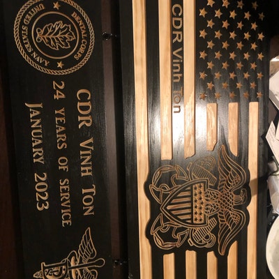 US Navy Master Chief Flag Sign US Navy Gift Master Chief - Etsy