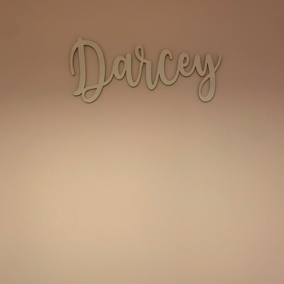 Personalised Wooden Name Sign Custom Wall Art Baby Name - Etsy UK