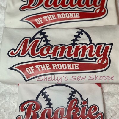 Rookie of the Year Svg Baseball Family Matching Shirt SVG Mommy and ...